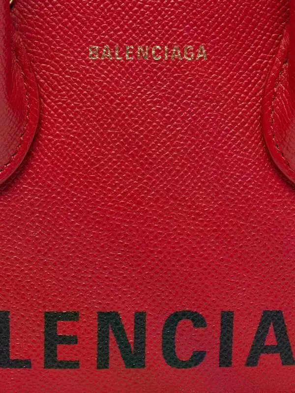 Balenciaga Ville Xxs Logo-print Tote Bag