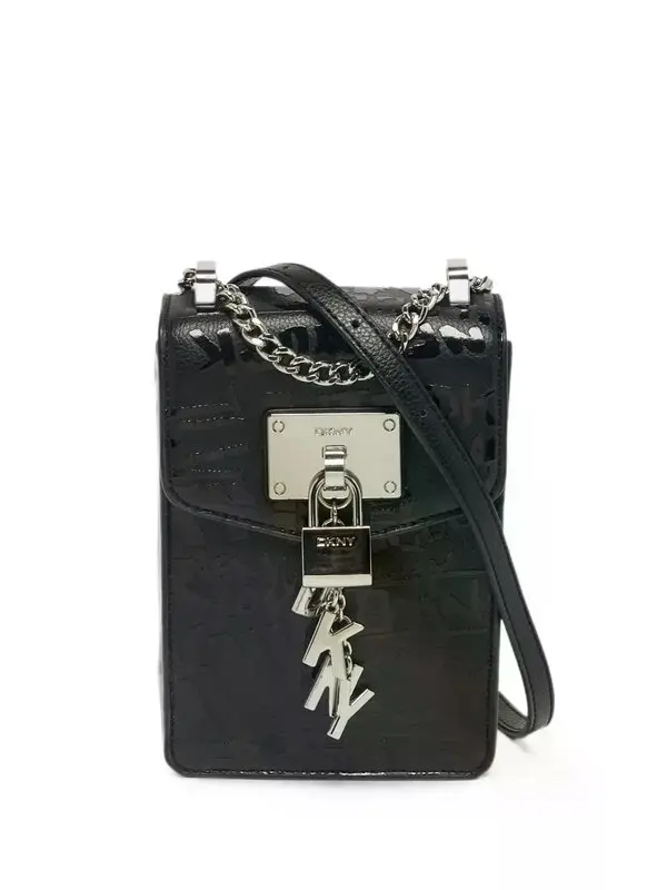 Dkny Elissa Padlock-charm Leather Crossbody Bag