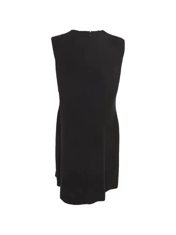 ARMANI Sleeveless V-neck Midi Dress