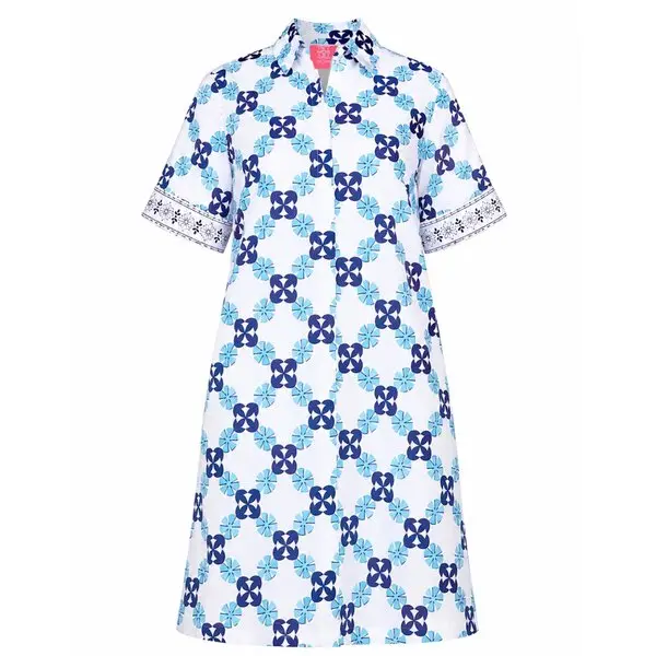 JUST DARVINY Charlize Dress Ocean Reef