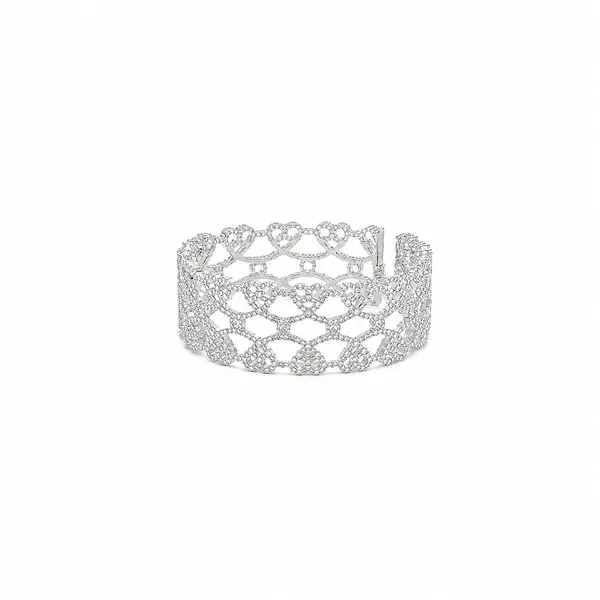 ORMIRO Alhambra Lace Ring - Silver