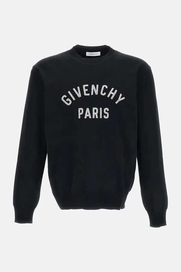 Givenchy Crew Neck Sweater With Embellishments