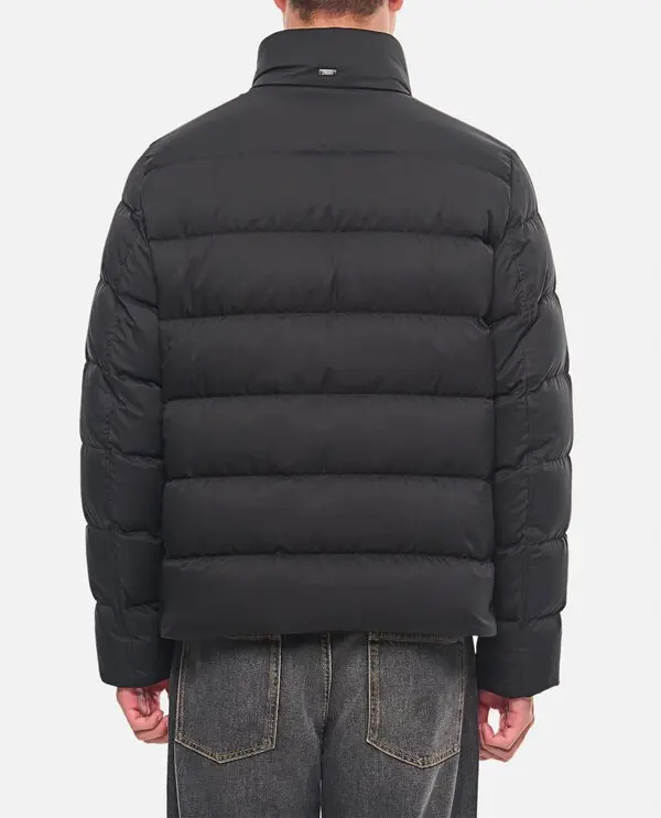 Herno Arenelle And Synthetic Fur Bomber Jacket