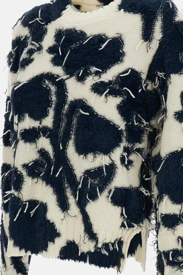 Erdem Floral Intarsia-knit Sweater