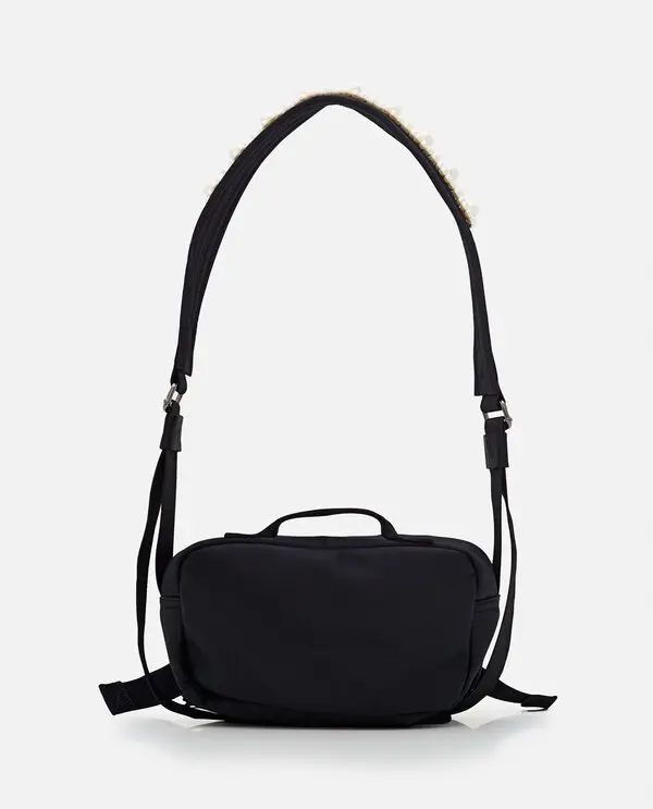 Simone Rocha Embellished Bow Messenger Bag