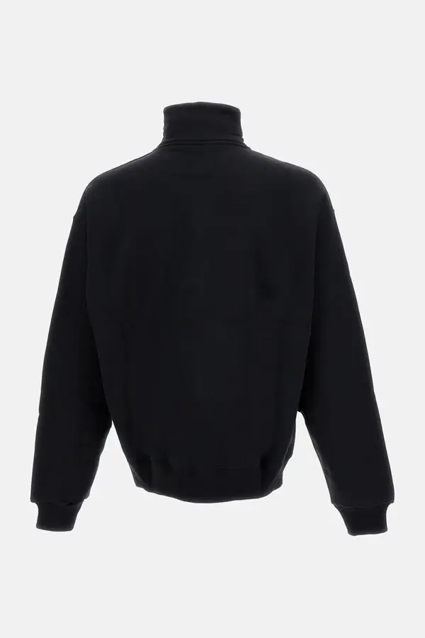 Jacquemus Le Camionneur Gros Grain" Zip Sweatshirt - Black