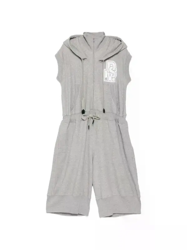 DSM - DOVER STREET MARKET X Kei Ninomiya Hooded Playsuit - Grey