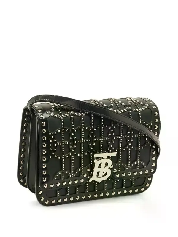 Burberry Tb Studded Shoulder Bag