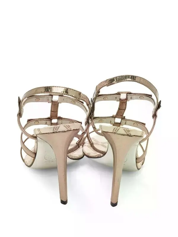 Versace Ankle-strap Stiletto Sandals
