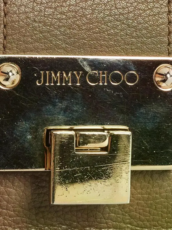 JIMMY CHOO Rebel Top Handle Bag