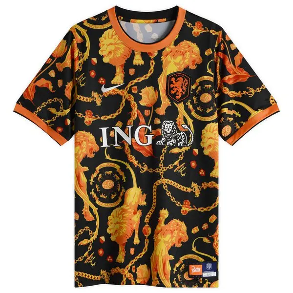 Nike Patta Netherlands Pre Match Football Jersey