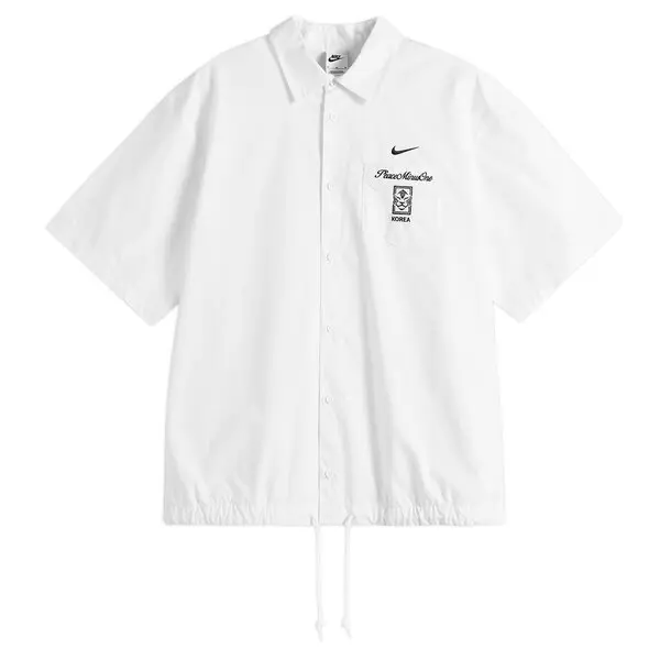 Nike X G-dragon Korea Club Short Sleeve Shirt - White