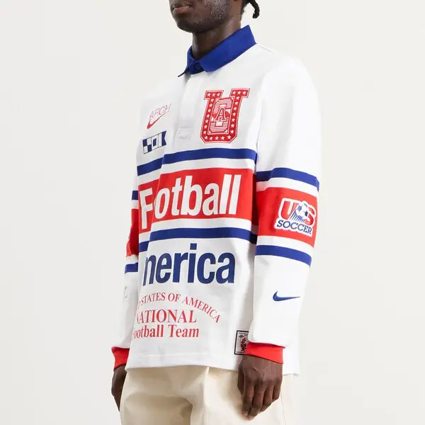 Nike X Arch Usa Long-sleeved Rugby Shirt