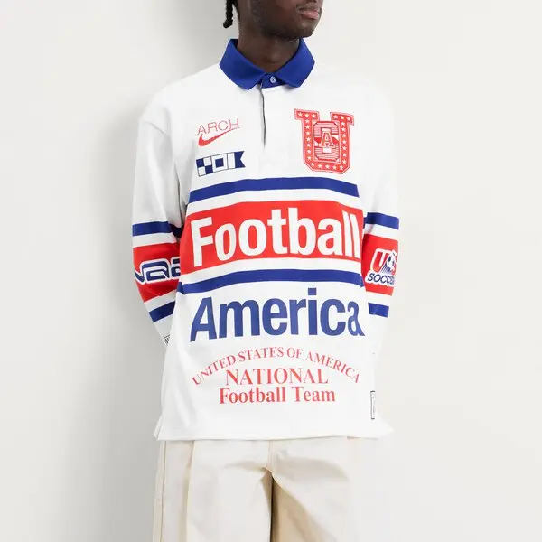 Nike X Arch Usa Long-sleeved Rugby Shirt