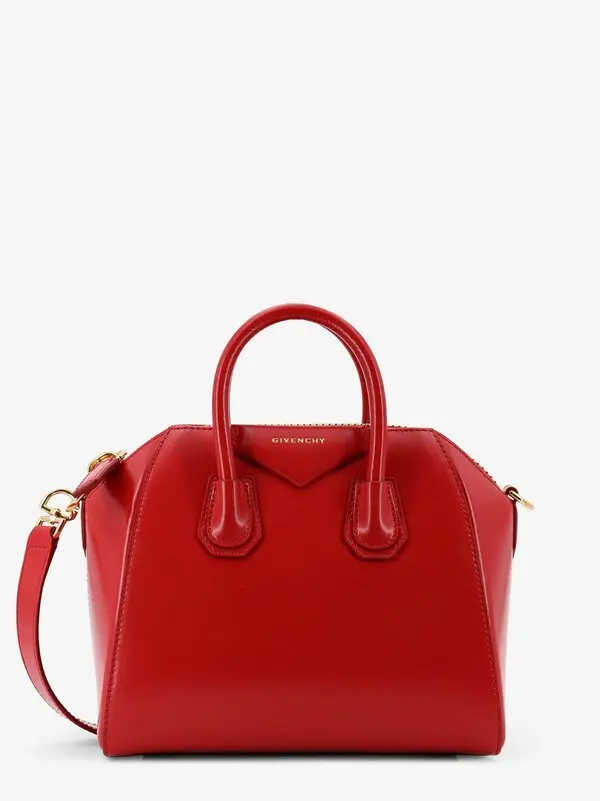 Givenchy Antigona Mini Leather Crossbody Bag - Red