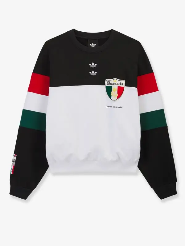 ADIDAS X WILLY CHAVARRIA Crewneck Cotton Sweatshirt