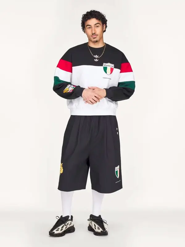 ADIDAS X WILLY CHAVARRIA Crewneck Cotton Sweatshirt