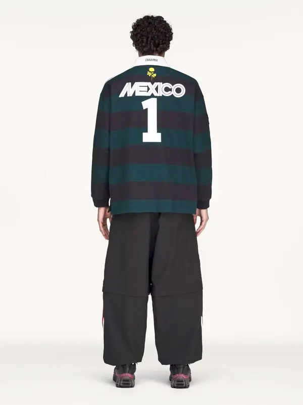 ADIDAS X WILLY CHAVARRIA Long Sleeve Rugby Polo Shirt