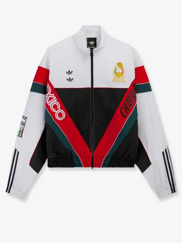 ADIDAS X WILLY CHAVARRIA Embroidered Recycled Polyester Jacket