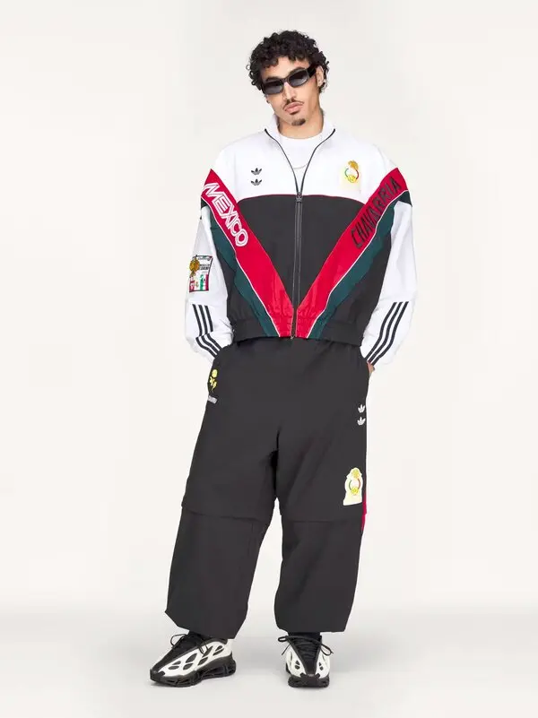 ADIDAS X WILLY CHAVARRIA Embroidered Recycled Polyester Jacket