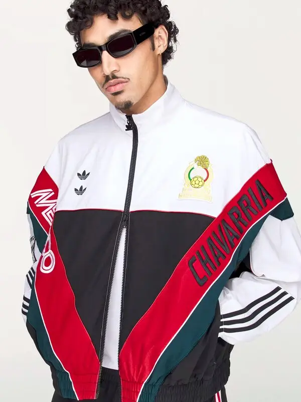 ADIDAS X WILLY CHAVARRIA Embroidered Recycled Polyester Jacket