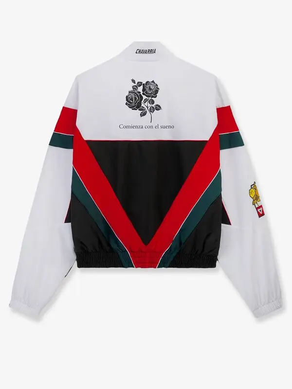 ADIDAS X WILLY CHAVARRIA Embroidered Recycled Polyester Jacket