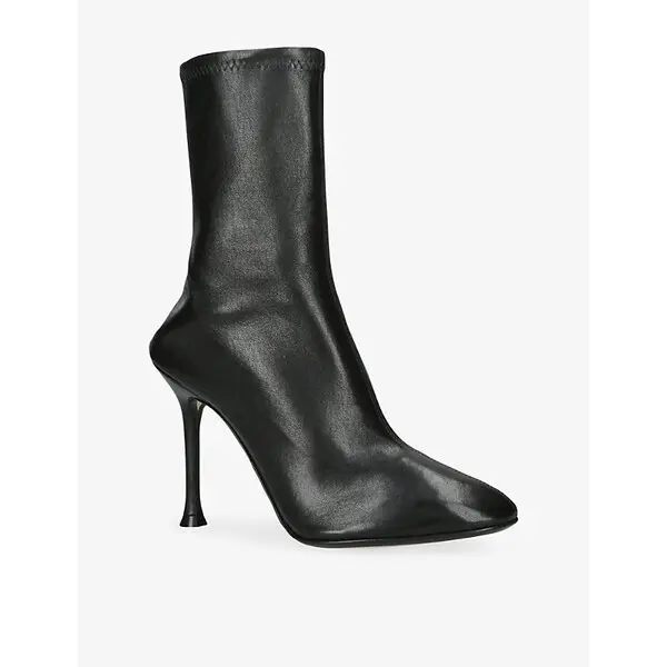 ALEVI MILANO Etiennne 95 Ankle Leather Boots