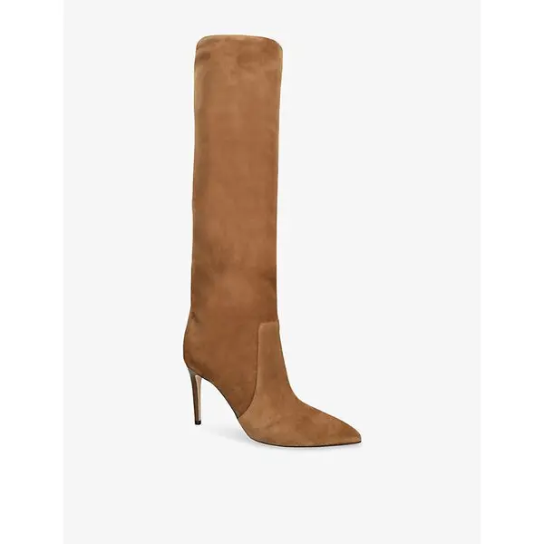 Paris Texas Stiletto 60 Knee-high Velvet Boots