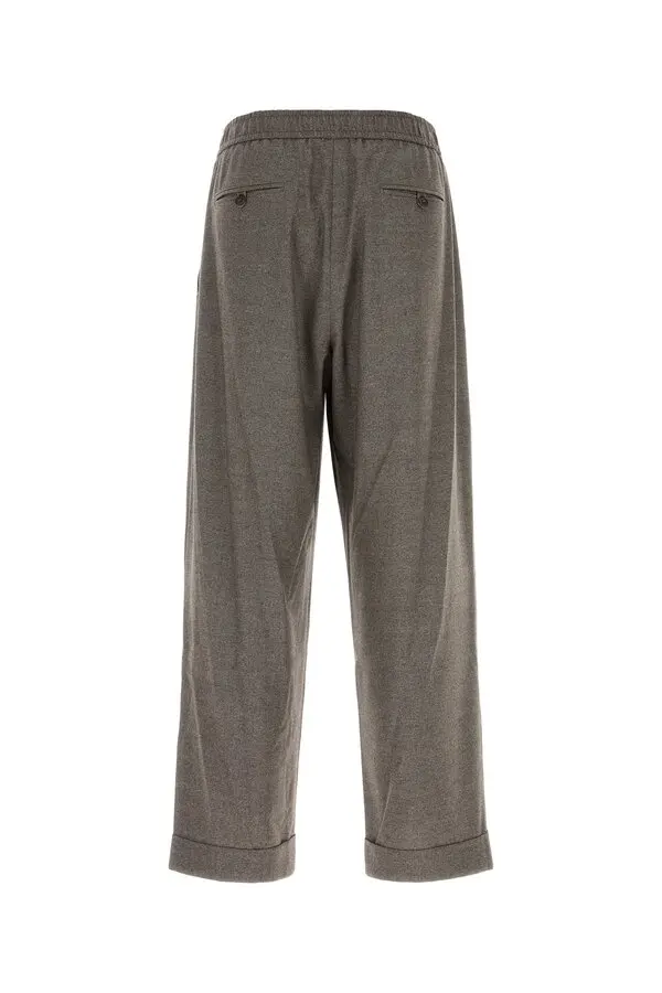 Giorgio Armani Melange Wool Blend Pant
