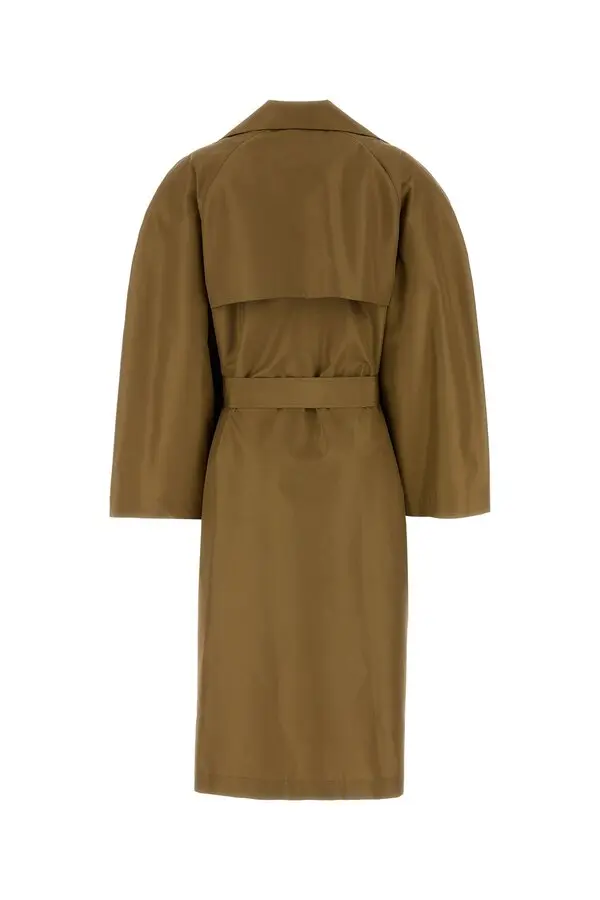 THE ROW Mud Silk Amapola Trench Coat