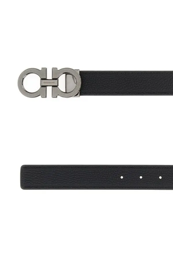 FERRAGAMO Leather Reversible Belt
