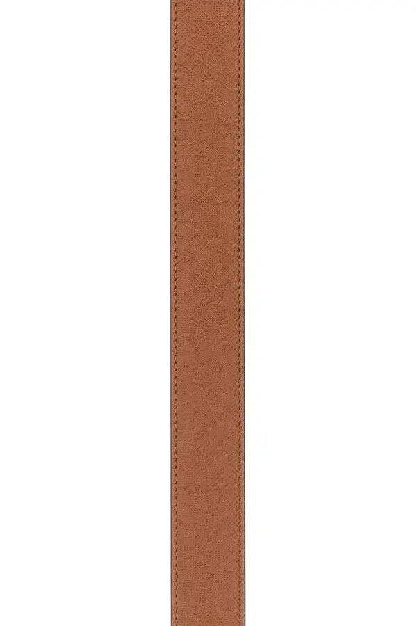 FERRAGAMO Biscuit Leather Reversible Belt