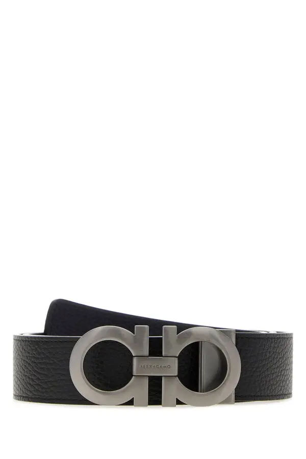 FERRAGAMO Leather Reversible Belt