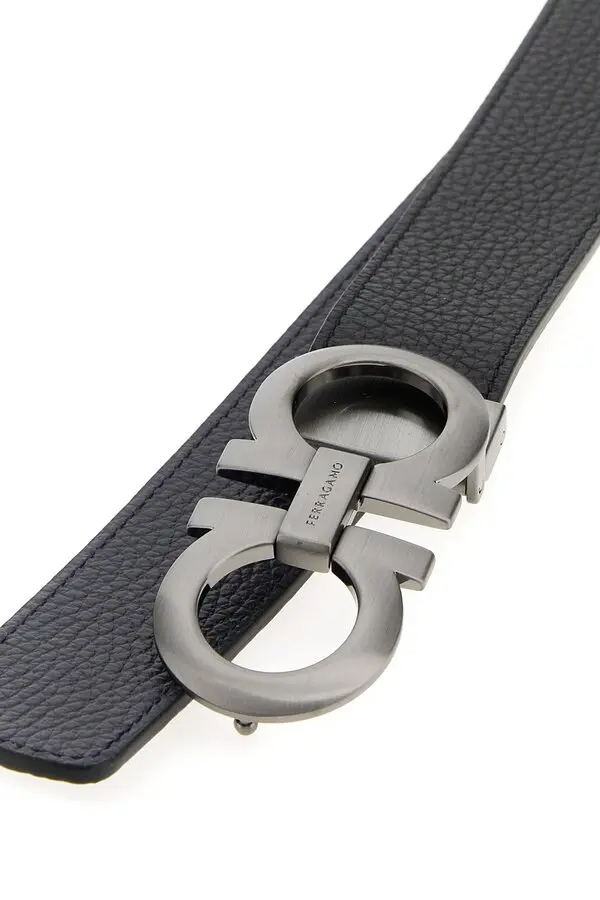 FERRAGAMO Leather Reversible Belt