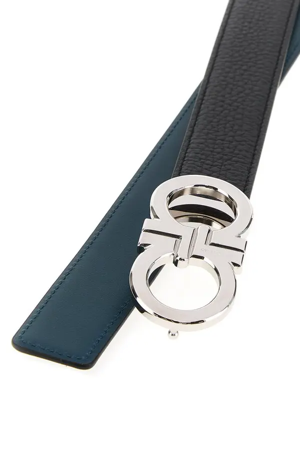FERRAGAMO Leather Reversible Belt