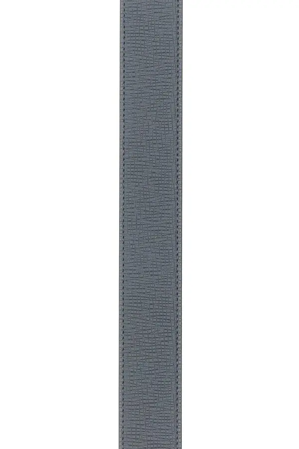 FERRAGAMO Dark Leather Reversible Belt