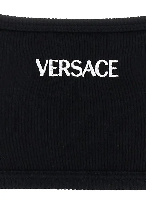 Versace Stretch Cotton Bra
