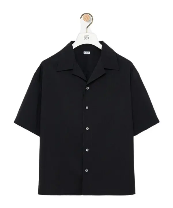 Loewe Short-sleeve Wool Shirt