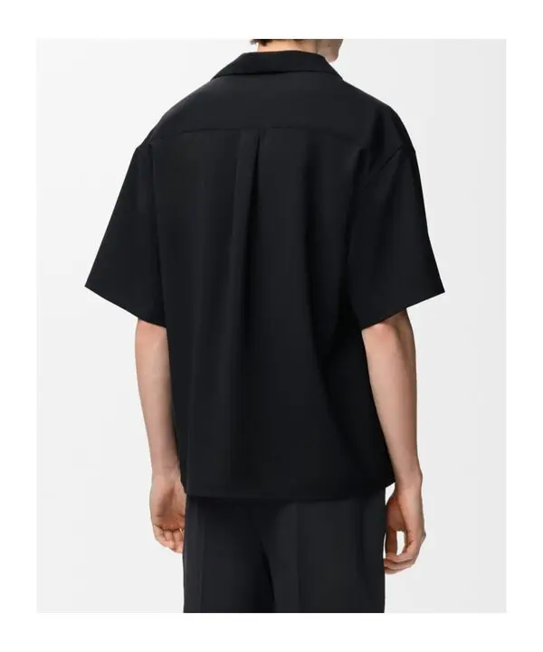 Loewe Short-sleeve Wool Shirt
