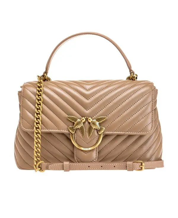 Pinko Love Lady Puff Classic Logo Plaque Crossbody Bag