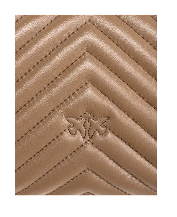 Pinko Love Lady Puff Classic Logo Plaque Crossbody Bag