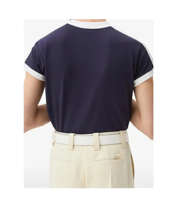 Versace Embroidered-logo Stretch Cotton-jersey Slim T-shirt