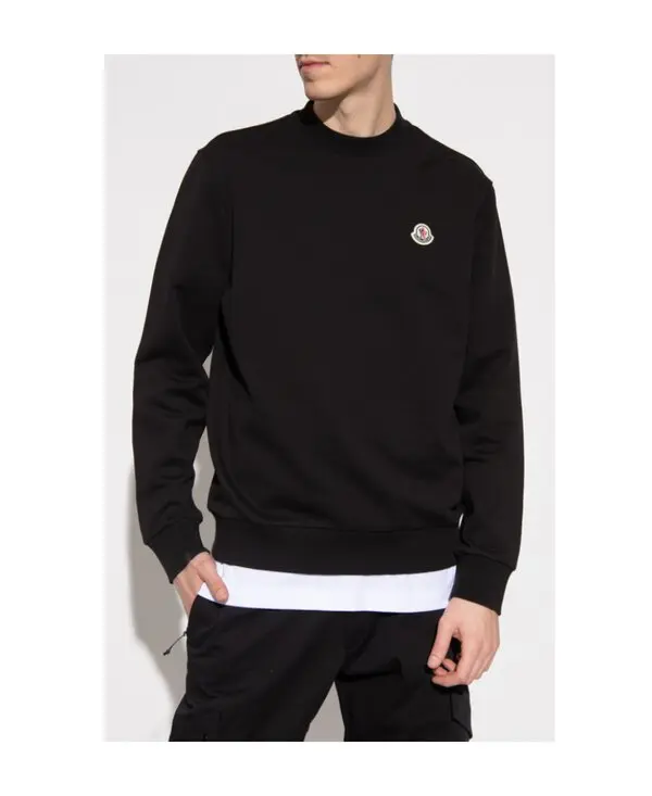 Moncler Logo Patch Sweatshirt