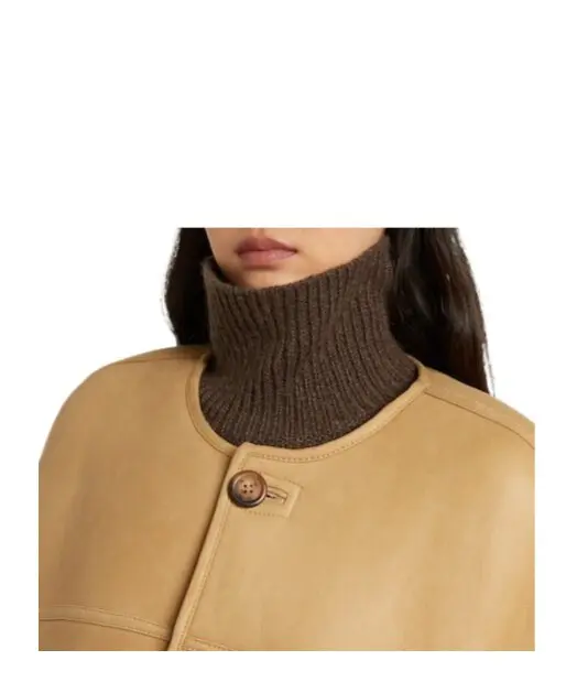 Polo Ralph Lauren Reversible Leather And Shearling Jacket