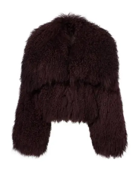 Attico Thick Lamb Wool Coat