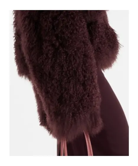 Attico Thick Lamb Wool Coat