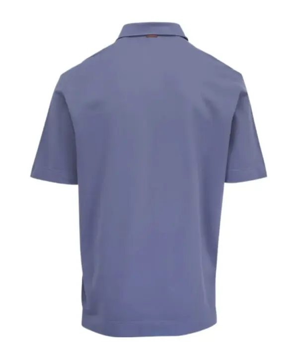 Zegna Short-sleeve Knit Polo Shirt
