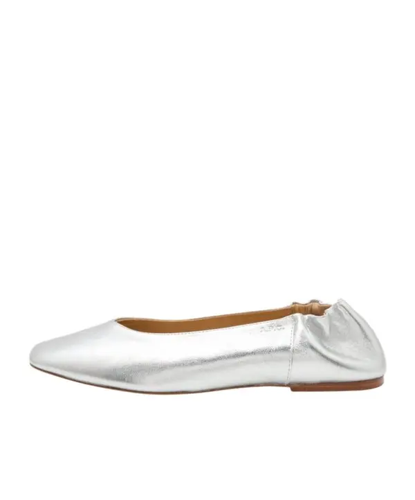 A.p.c. Square-toe Leather Ballet Flats