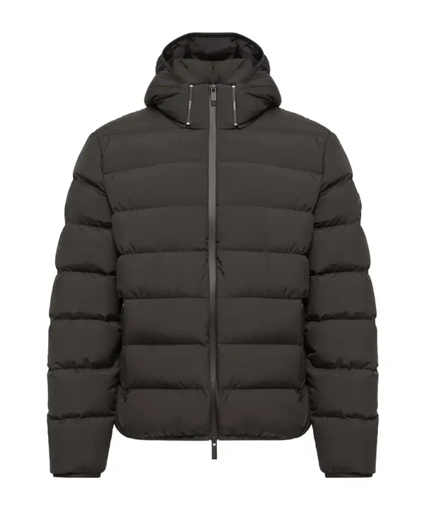 Moncler Arajoki Longue Saison Short Down Jacket - Black