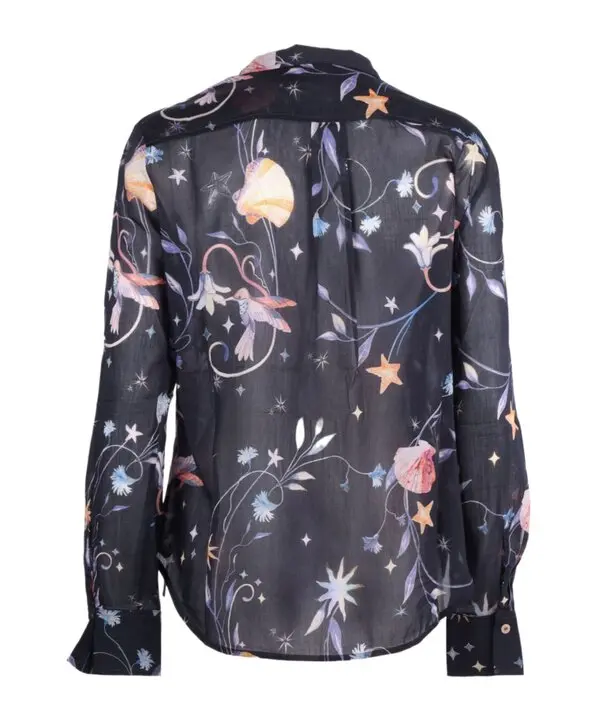 FORTE_FORTE Long Sleeve Printed Shirt